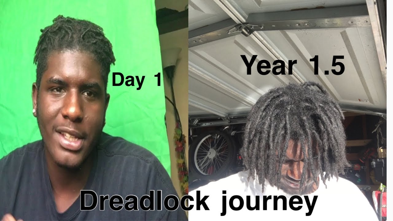 My Dreadlock Journey 0-1.5 years - YouTube
