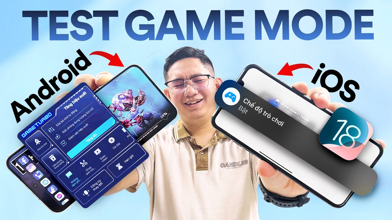 Review Game Mode trên iOS 18 Beta: khác gì Android? - YouTube
