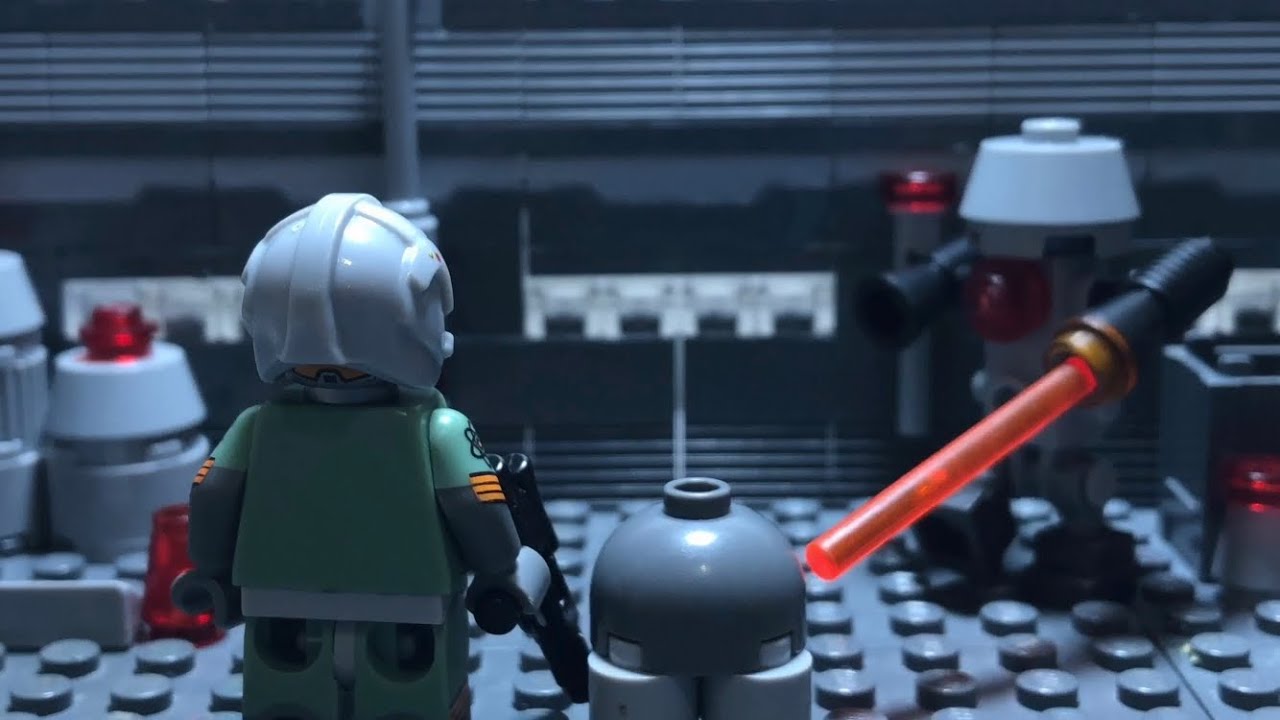 Sci-fi Battle | LEGO Stop motion animation - YouTube