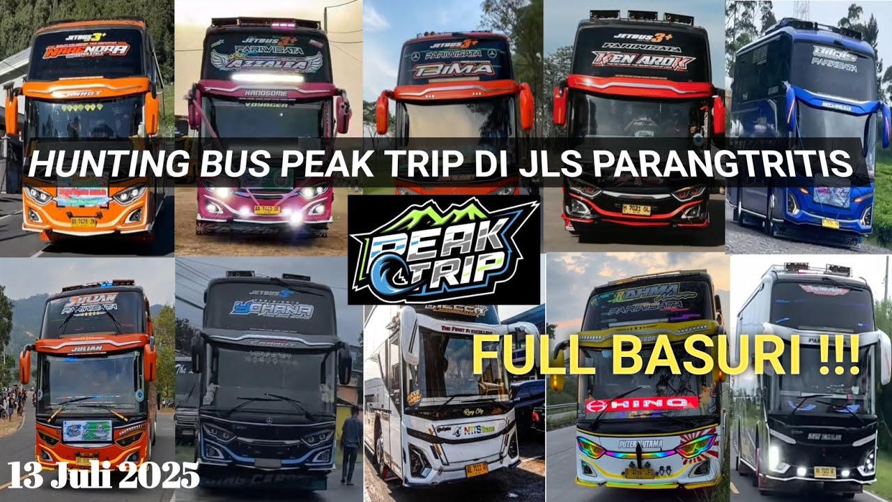 MOMEN SERU !!! HUNTING BUS DI PEAK TRIP YOGYAKARTA FULL BASURI & OLENG🔥 ...