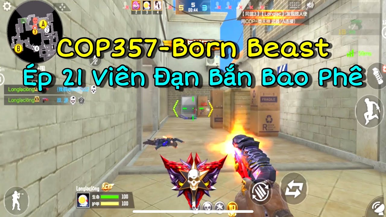 CF Mobile | COP357-Born Beast Ép 21 Viên Đạn Bắn Bao Phê Luôn Nha AE Ơi ...