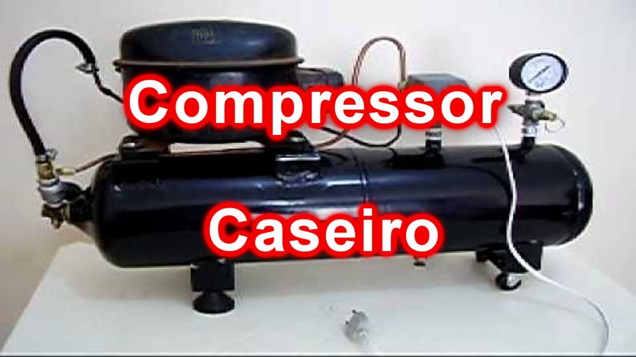 Compressor caseiro - YouTube