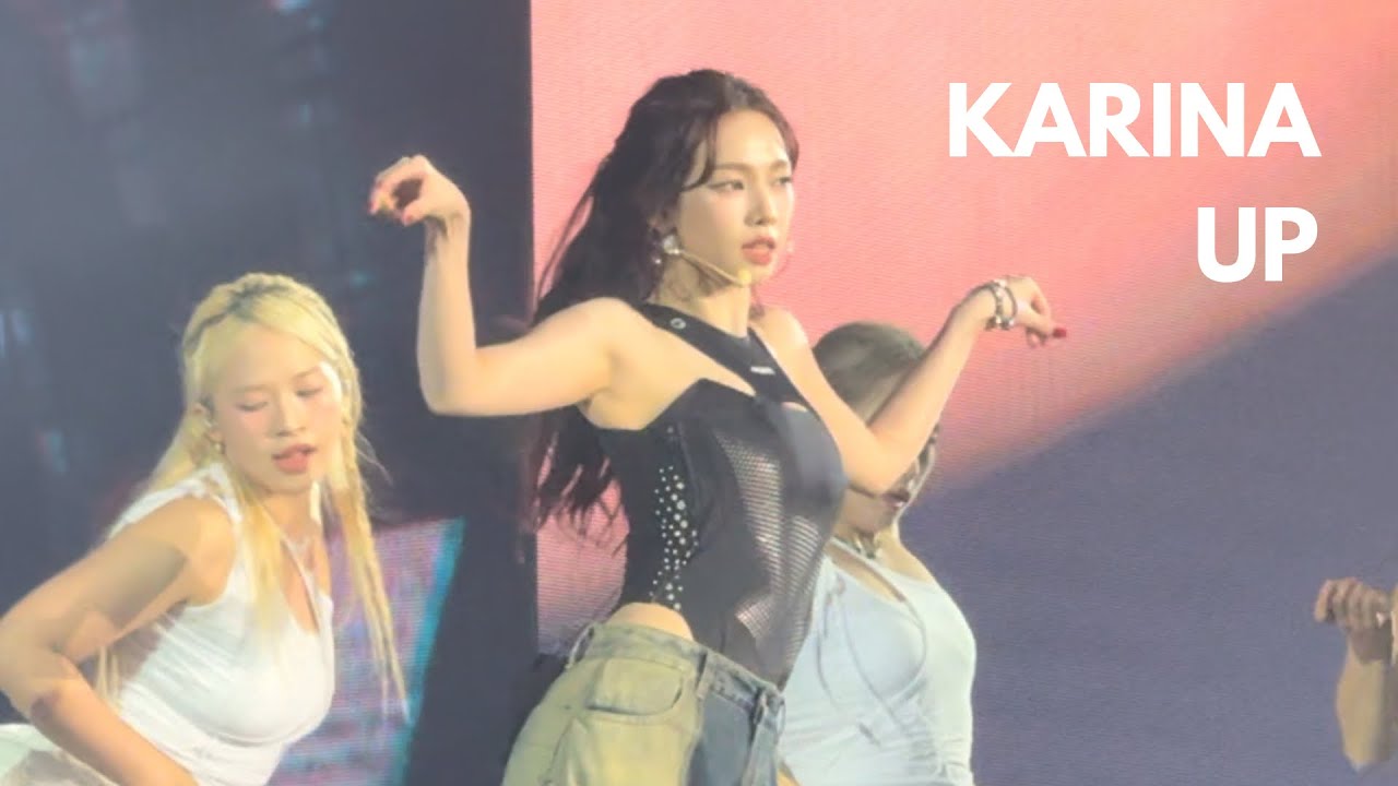 Karina-UP [2024 aespa live tour SYNK:PARALLEL LINE IN BKK] 240928 - YouTube