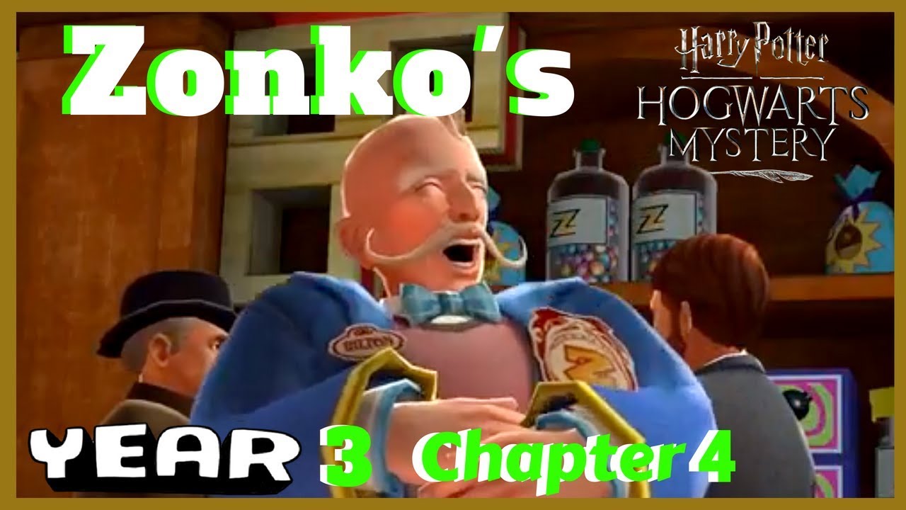 Zonko's Joke Shop! Year 3 Chapter 4 Harry Potter Hogwarts Mystery ...