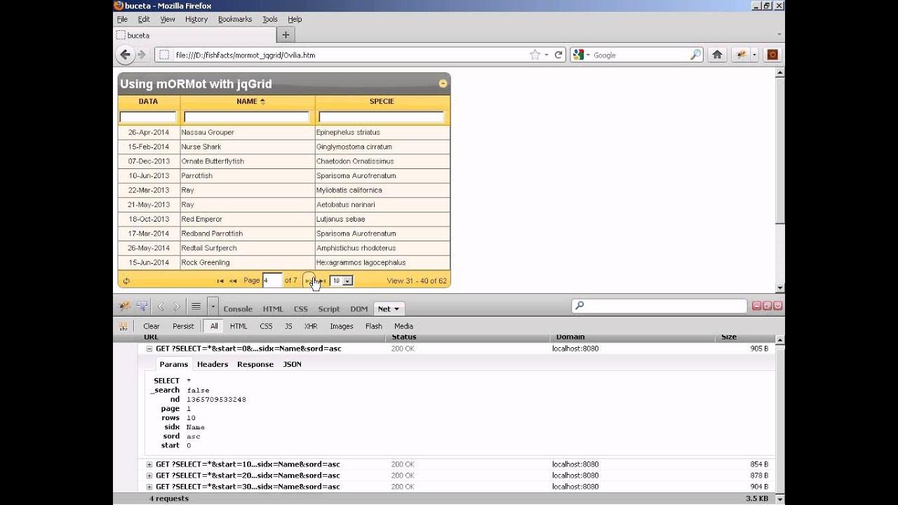 jqGrid with Delphi mORMot - YouTube