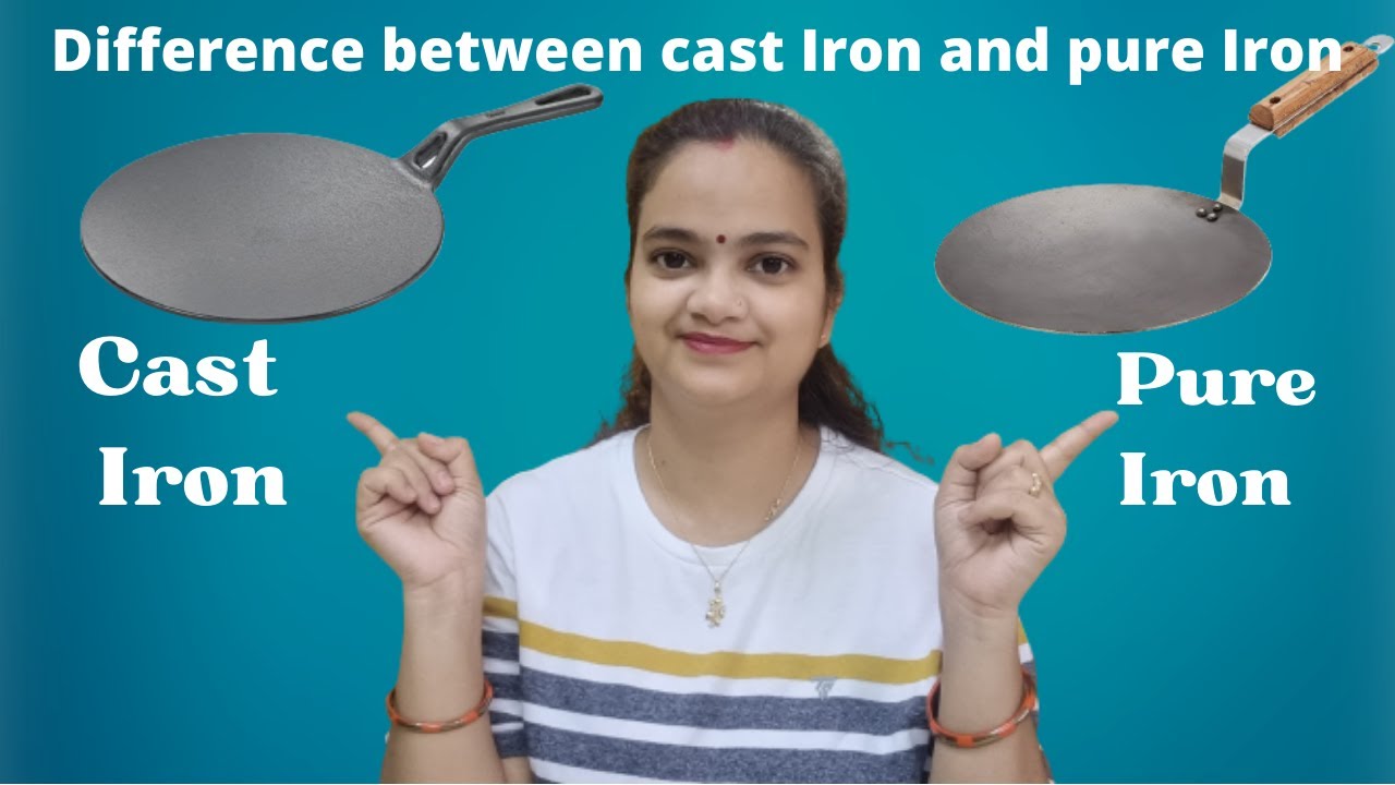 Difference between cast Iron and pure iron? #castironskillet #castiron ...