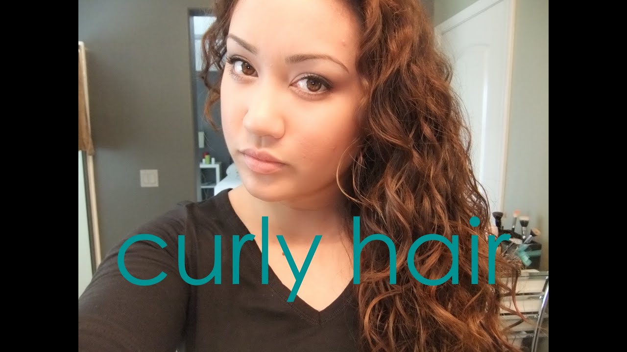 Updated Curly Hair Routine - YouTube