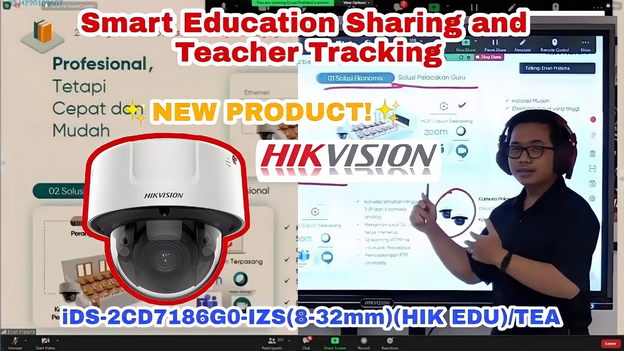 NEW PRODUCT HIKVISION! Smart Education Sharing and Teacher Tracking ...