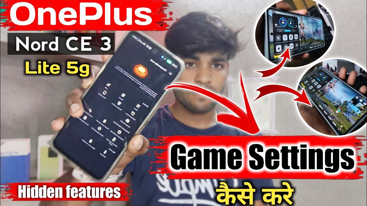 OnePlus Nord CE 3 lite 5G me gaming settings kaise kare !! how to game ...