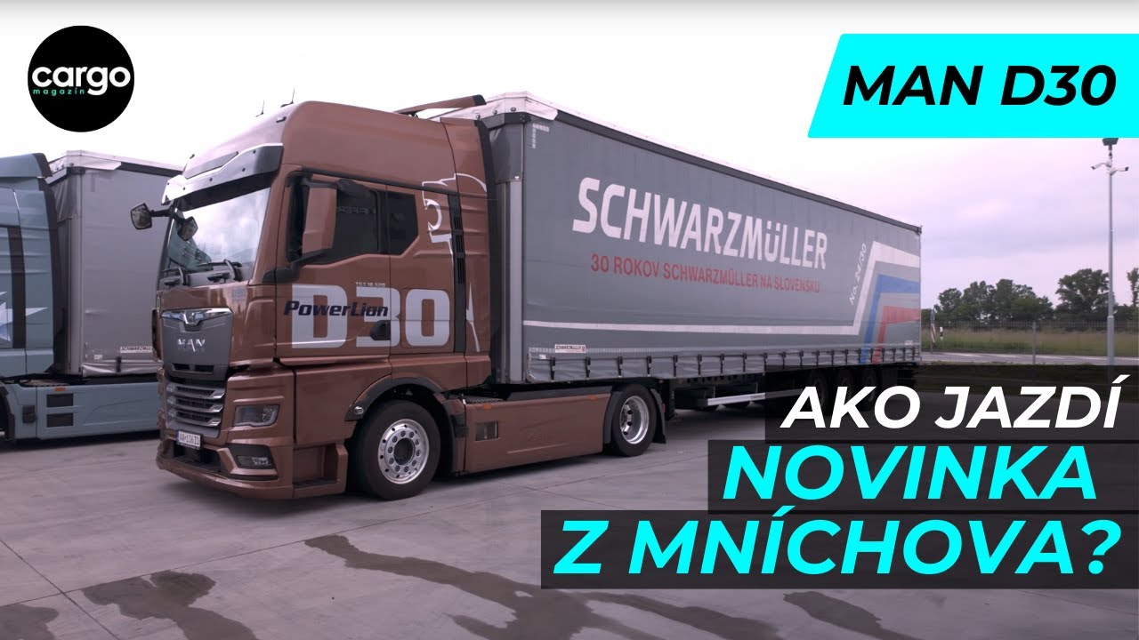CARGO VLOG: Je nový MAN D30 skutočný lev alebo len prezlečená Scania? - YouTube
