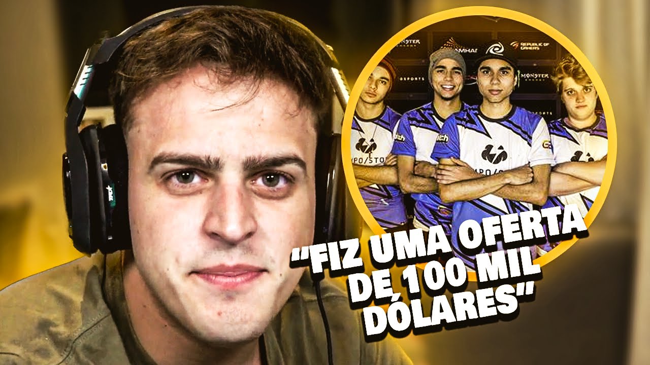 O DIA que o JON VLOGS QUASE COMPROU um TIME de CS - YouTube