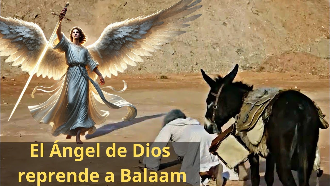 El Ángel de Dios reprende a Balaam - YouTube