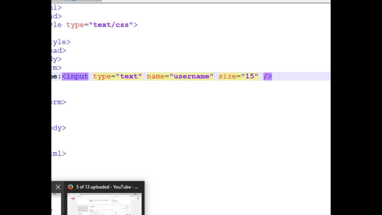 XHTML and CSS Tutorial 39 Introduction to Forms - YouTube