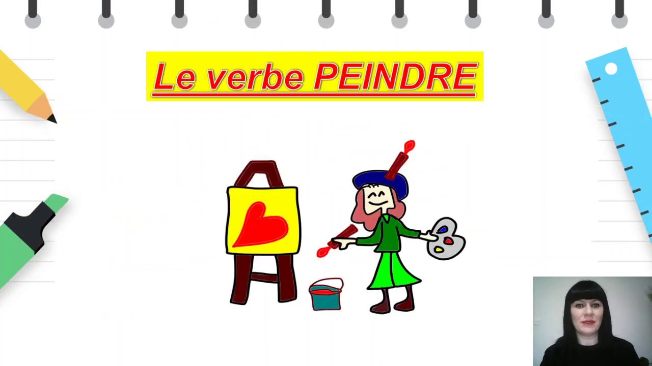 Le verbe Peindre - YouTube