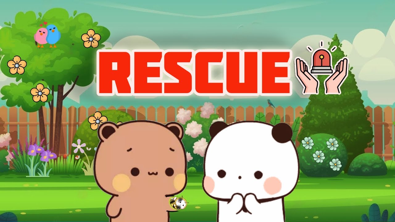 Rescue | Bubu Dudu | Goma Peach | Milkmoachabear | Cute Couple ...