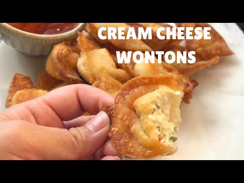 How to Make Cream Cheese Wontons