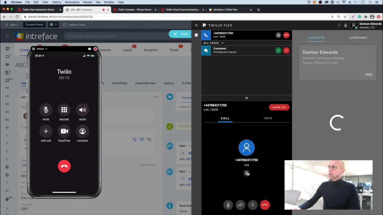 Twilio: Call Centre Solutions Demo - YouTube