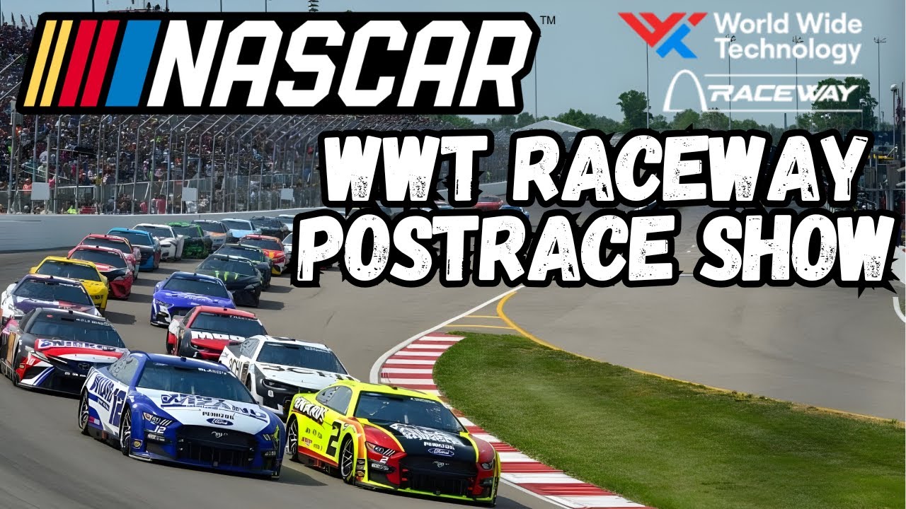 NASCAR Cup Series WWT Raceway Post Race Show LIVE! - YouTube