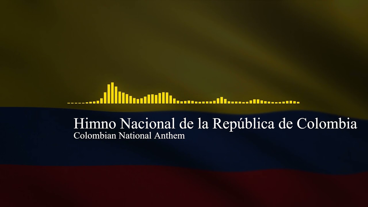 Himno Nacional de la República de Colombia - Colombian National Anthem ...