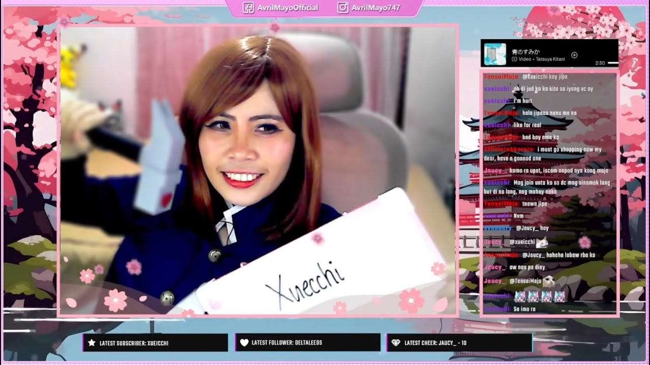 Nobara Kugisaki Cosplay Stream [Twitch VOD] - YouTube