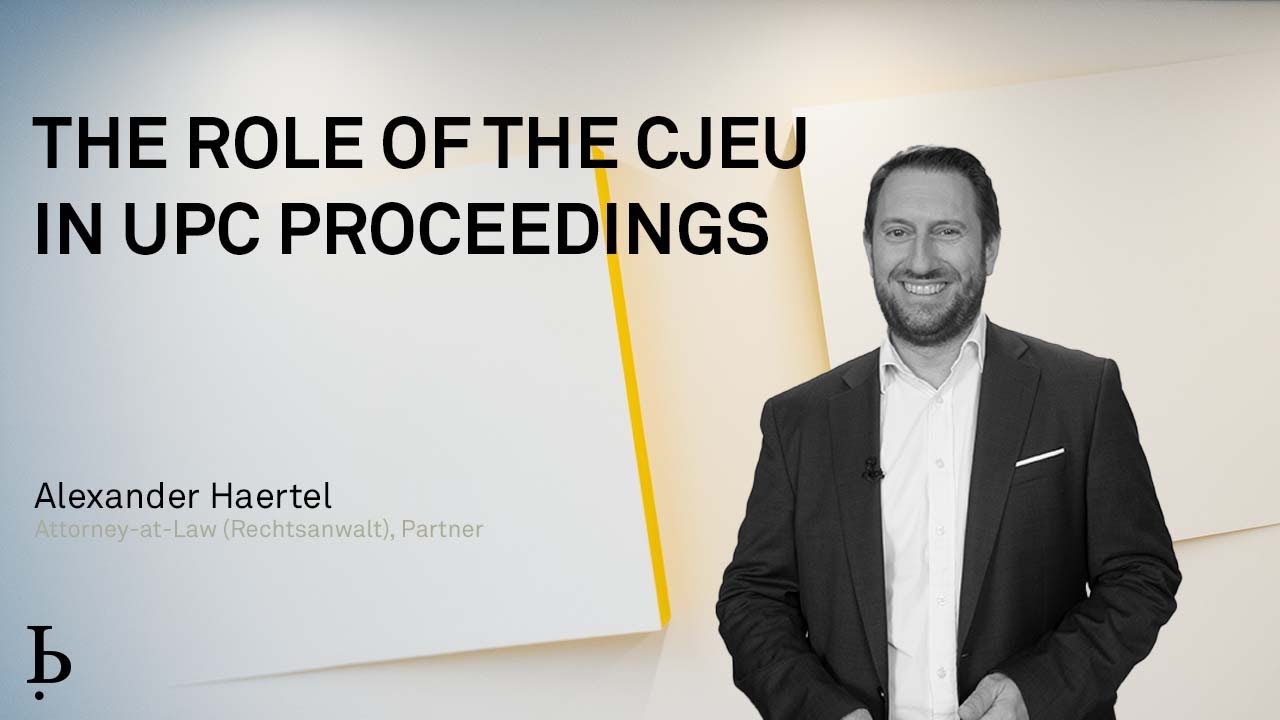 IP Quick Tip: The role of the CJEU in UPC proceedings (2022) - YouTube