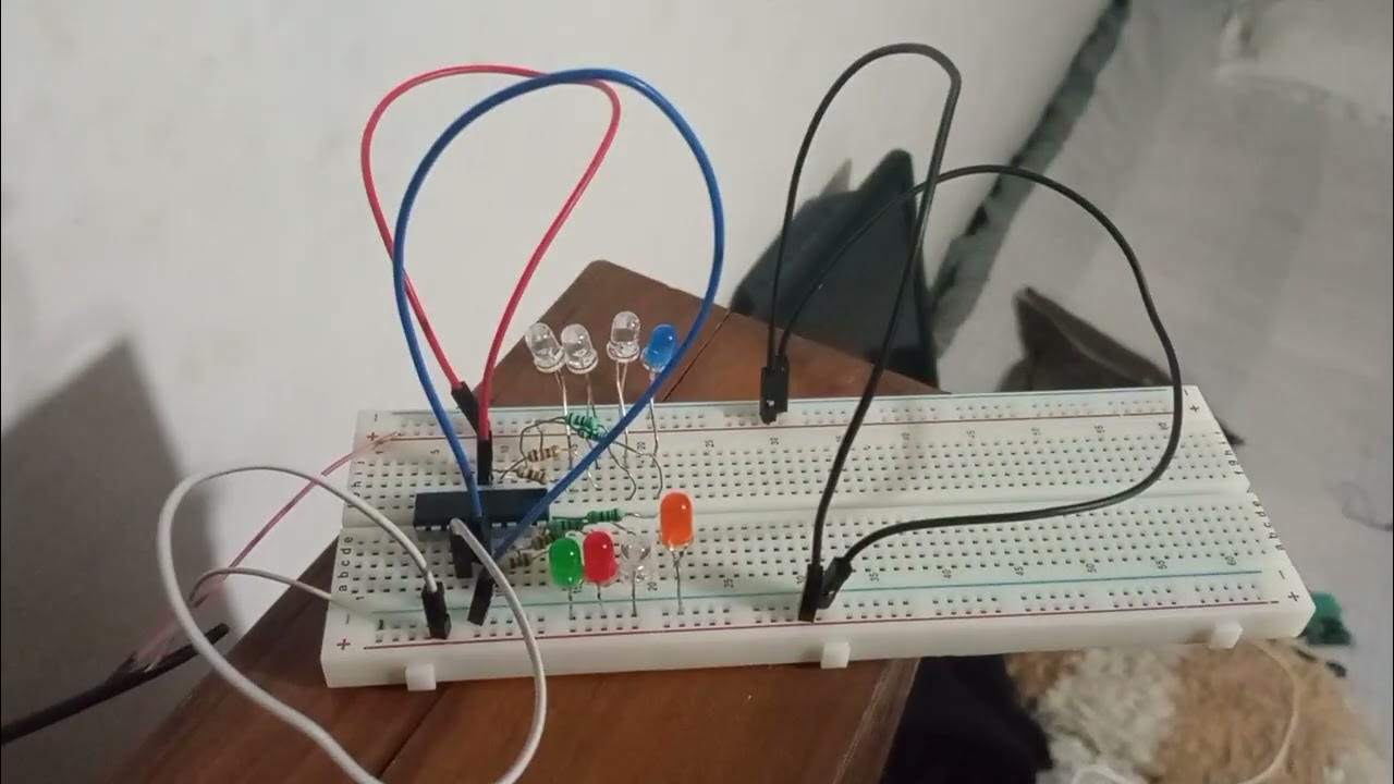 Secuencia de encendido de leds - YouTube