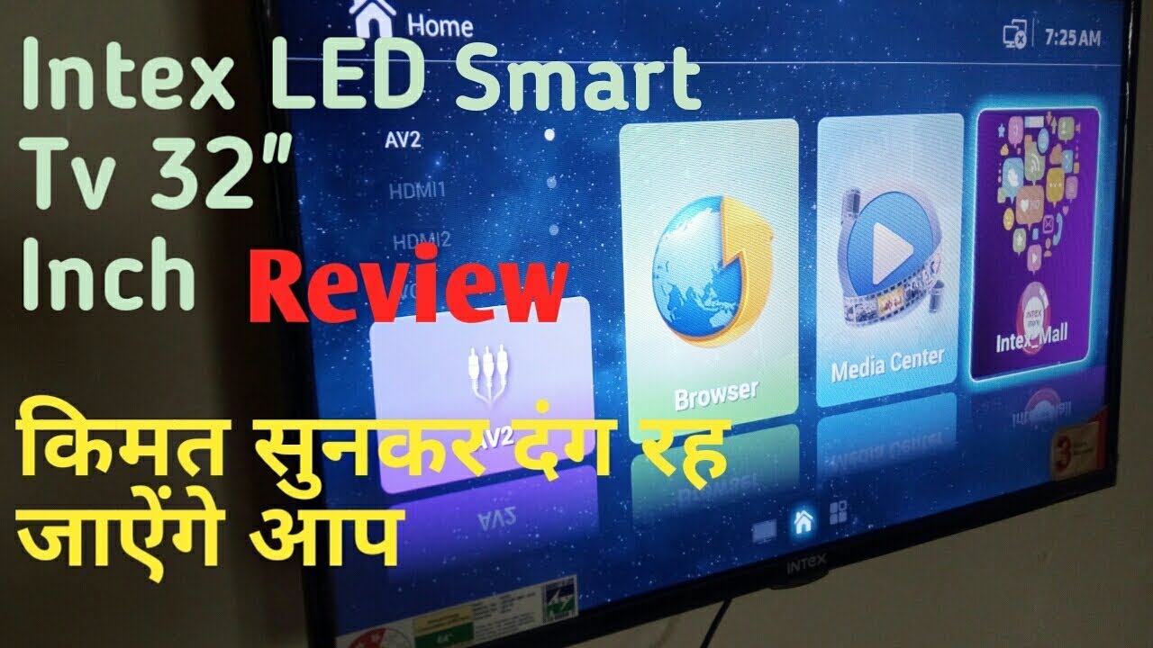 Intex Smart LED Tv 32" Inch 3201 SMT | Full Review xiaomi led tv 32 ...
