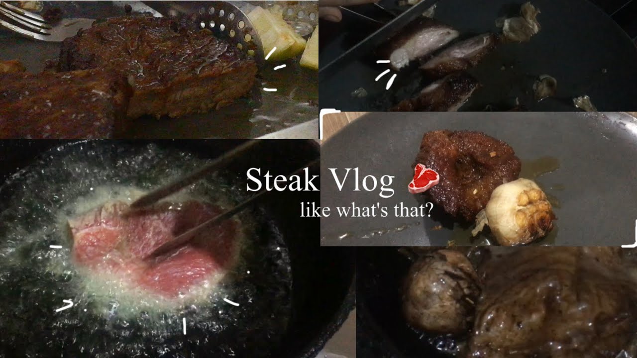 Steak Vlog🥩 - YouTube