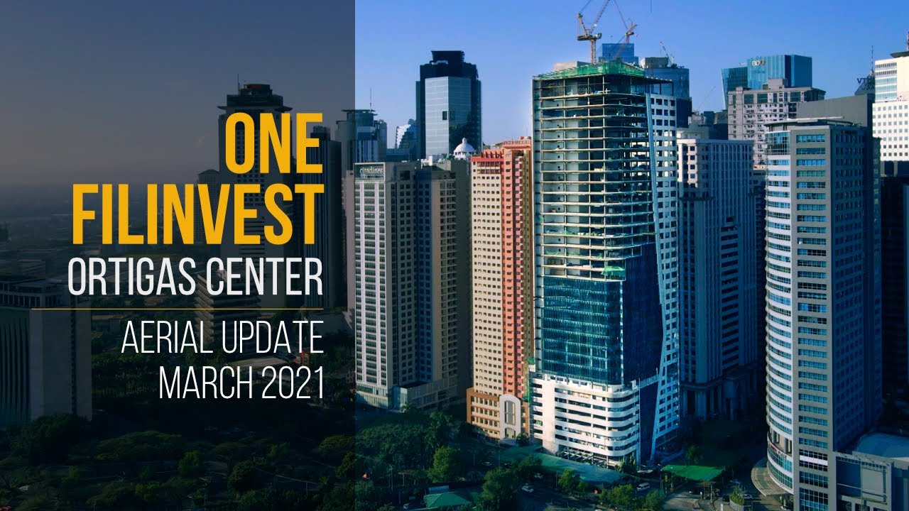 One Filinvest - Ortigas Center, Metro Manila - Drone Construction ...