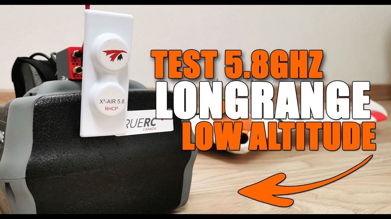 [TEST 5.8 GHZ #4] LONG RANGE FPV ANTENNA : TRUE-RC X²-AIR 5.8 - 13 dBi ...