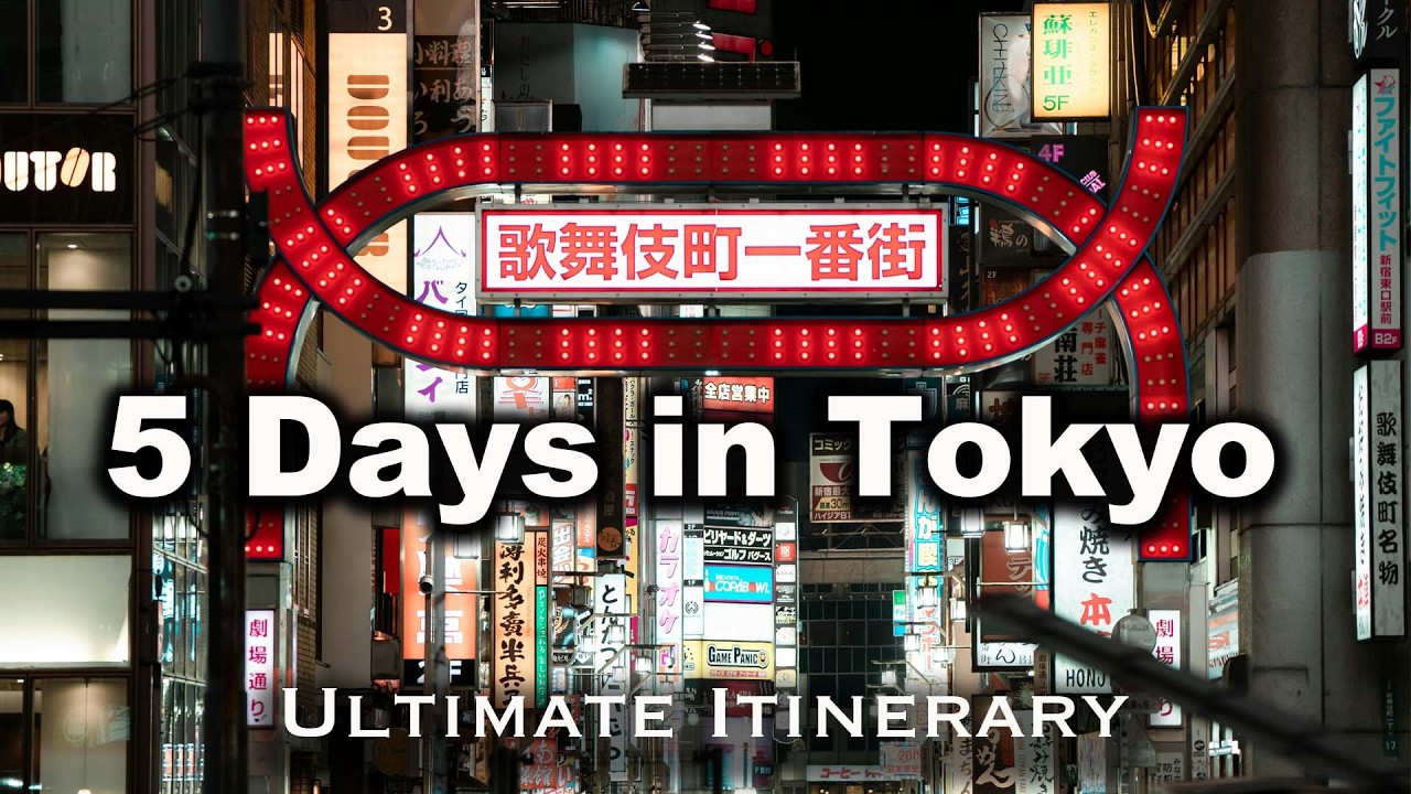 Tokyo in 5 days: The Ultimate Guide (Best of Tokyo) - YouTube