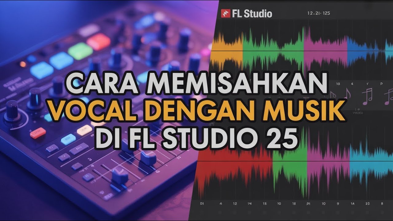 Cara Memisahkan Instrumen dan Vocal di Fl Studio 25 | Stem Extractor ...