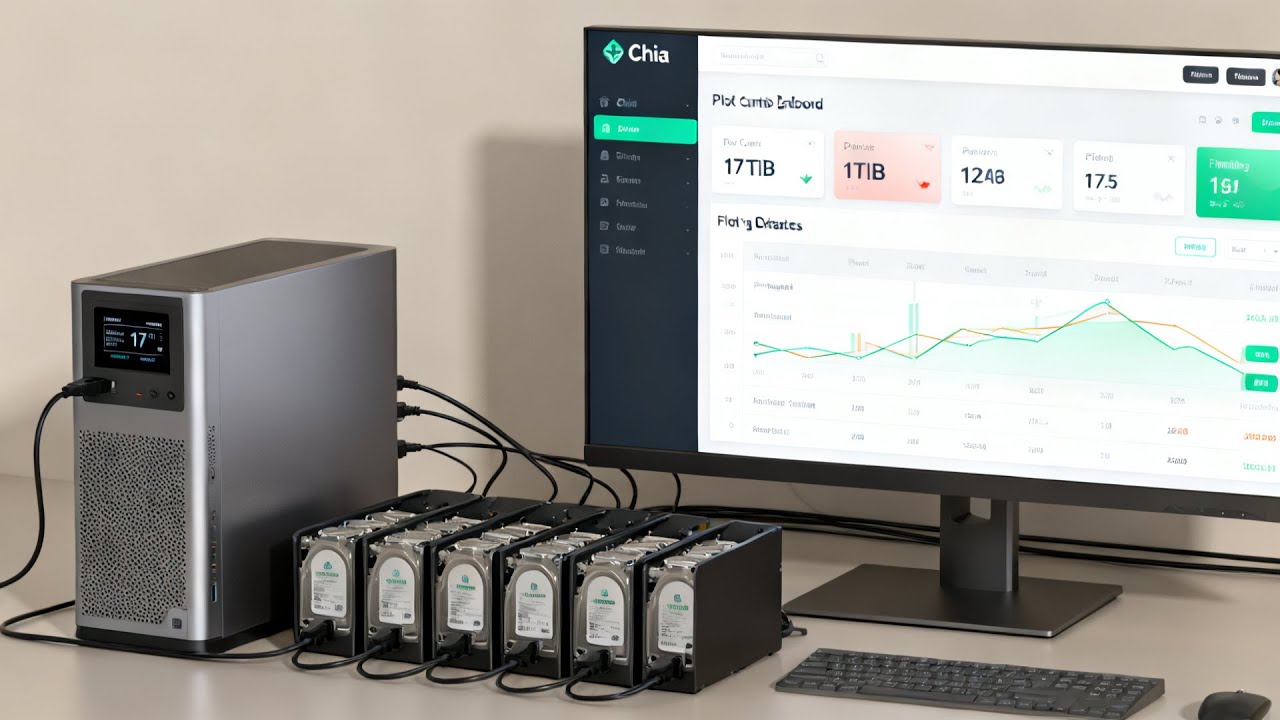 Starting a Chia Mining Farm - Starting with 17 TiB 35 dollar a day ...