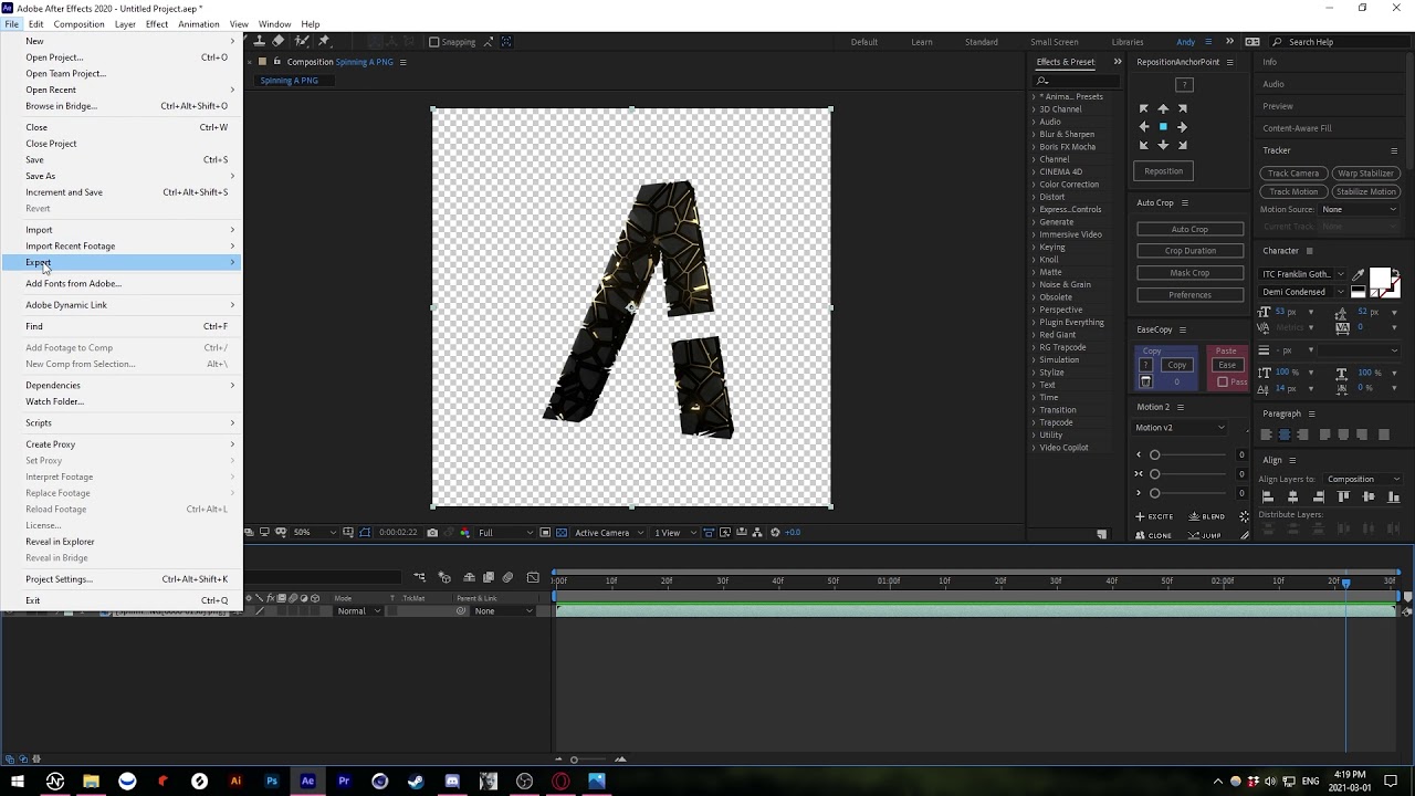 OCTANE/C4D Logo Alpha for OBS in 3 MINUTES! - YouTube