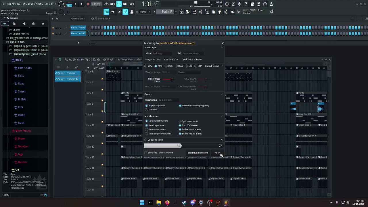 making beats (fl studio) - YouTube