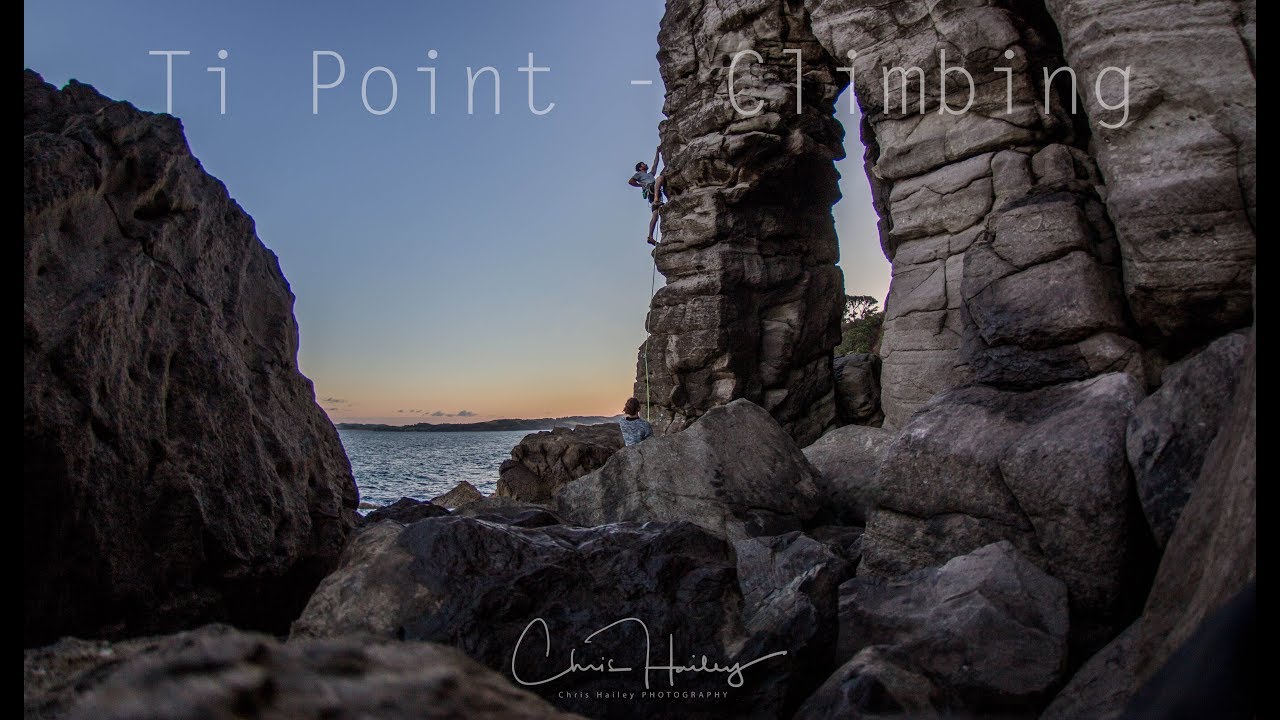 Ti Point Rock Climbing - Time-lapse - YouTube