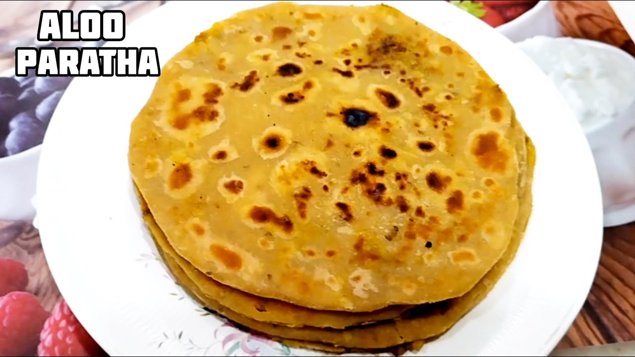 Aloo Paratha Recipe | Spicy Potato Paratha | Easy Breakfast Recipe ...