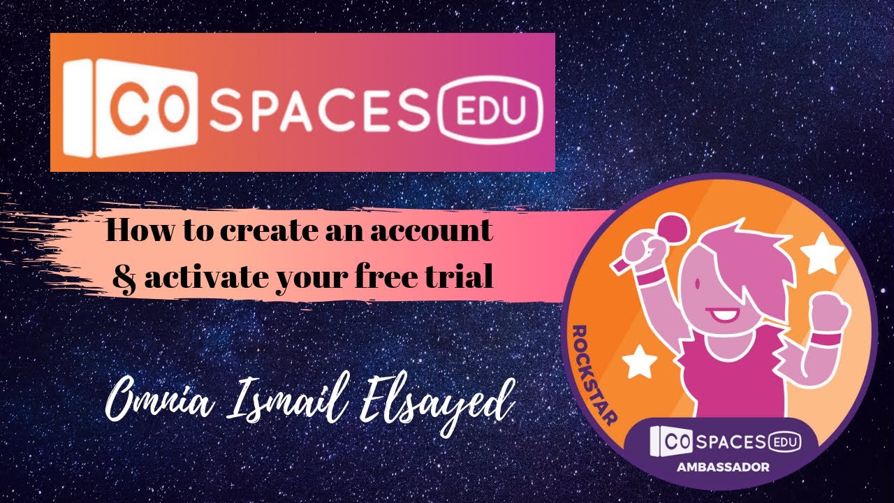 How to create a CoSpaces Edu account & activate your free trial - YouTube