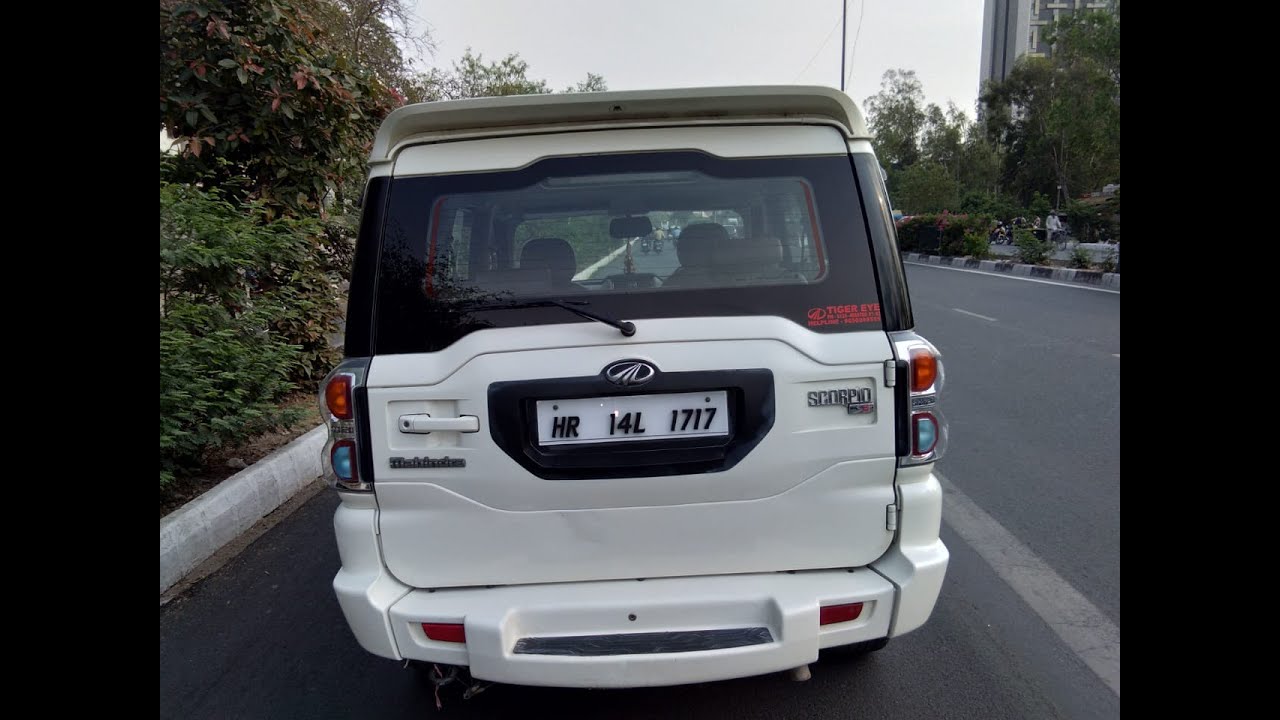 Mahindra SCORPIO S6 PLUS Chassis location - YouTube