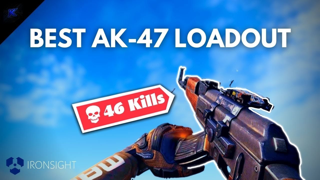 This is the BEST AK-47 Loadout in IRONSIGHT! - YouTube