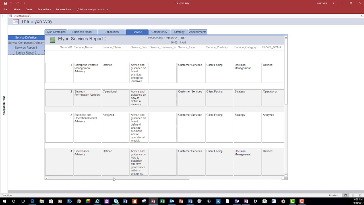 Elyon Strategies Architecture Catalog MVP - YouTube