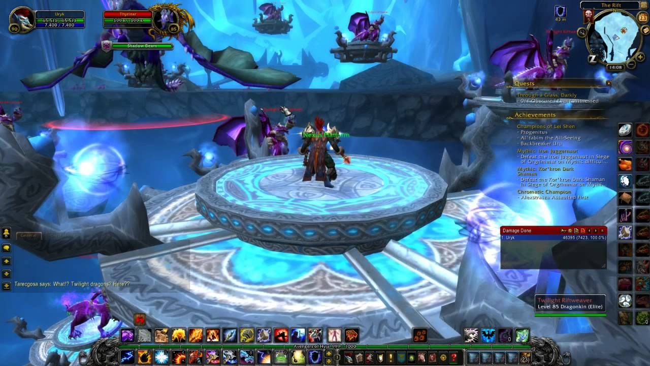 Legendary Staff Quest Bug through a glass darkly - YouTube