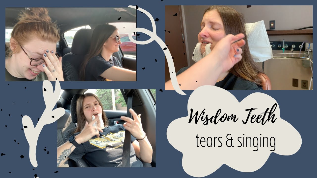 WISDOM TEETH REMOVAL | she cries - YouTube
