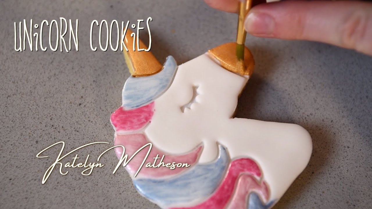How to make Easy Fondant Unicorn Cookies and PYO Cookies for kids ...