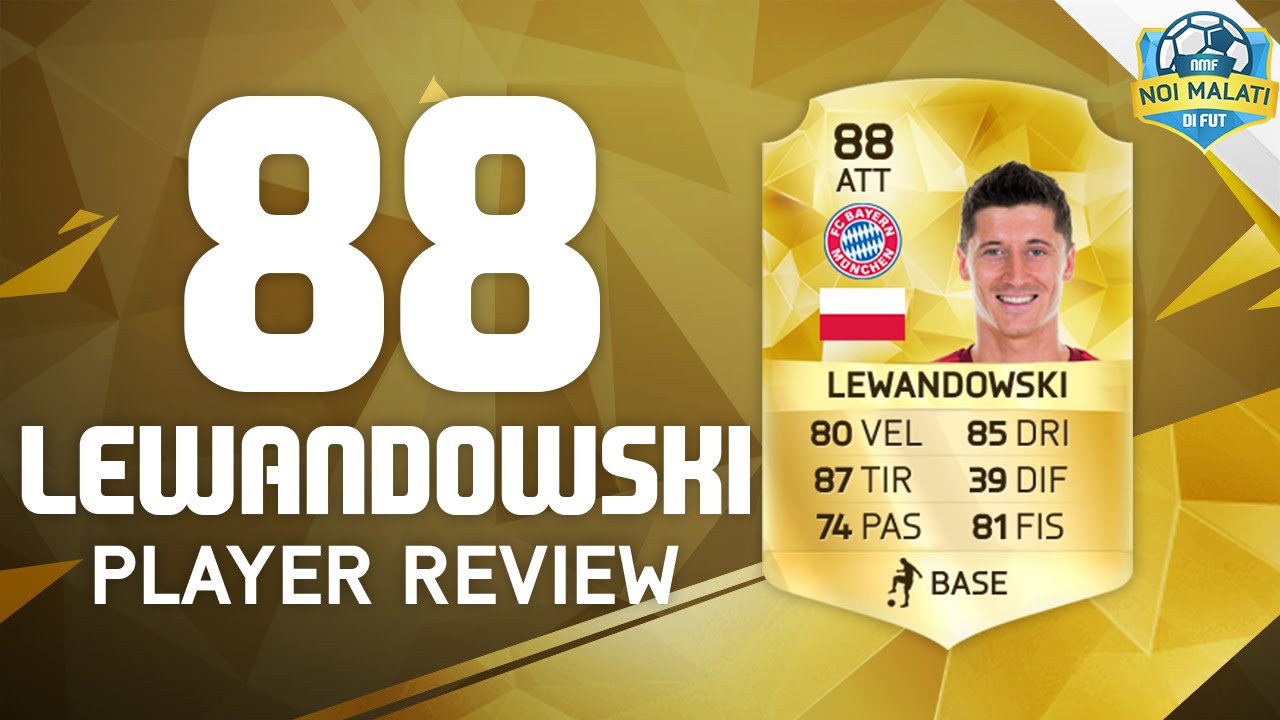 FIFA 16 | ROBERT LEWANDOWSKI UP (88) | Player Review+Statistiche in ...
