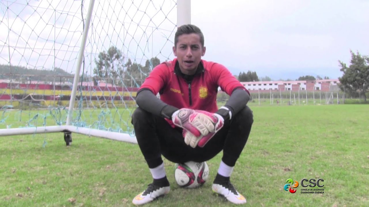 Hamilton Piedra, arquero de Deportivo Cuenca, se une a la campaña "Si ...