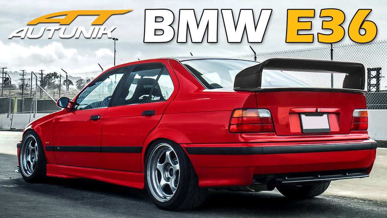 Autunik.com - BMW 3-Series E36 M3 GT Spoiler Wing Installation bm37 ...
