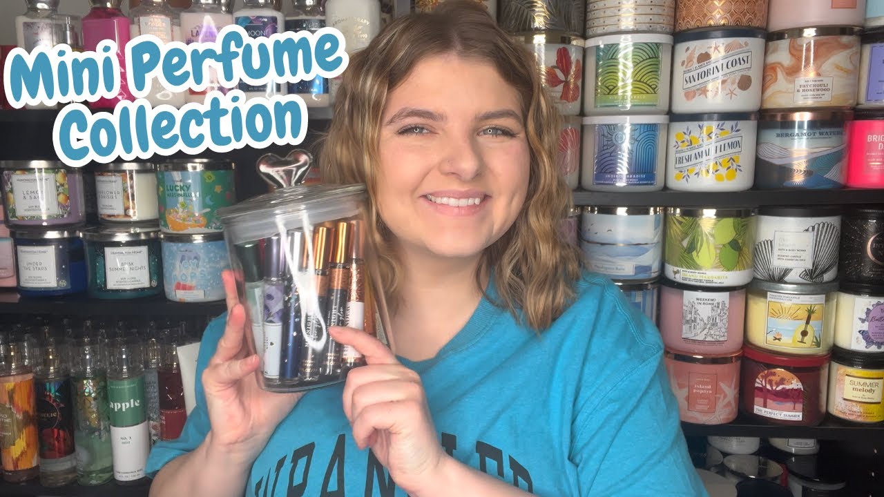 Bath and Body Works Mini Perfume Collection - YouTube