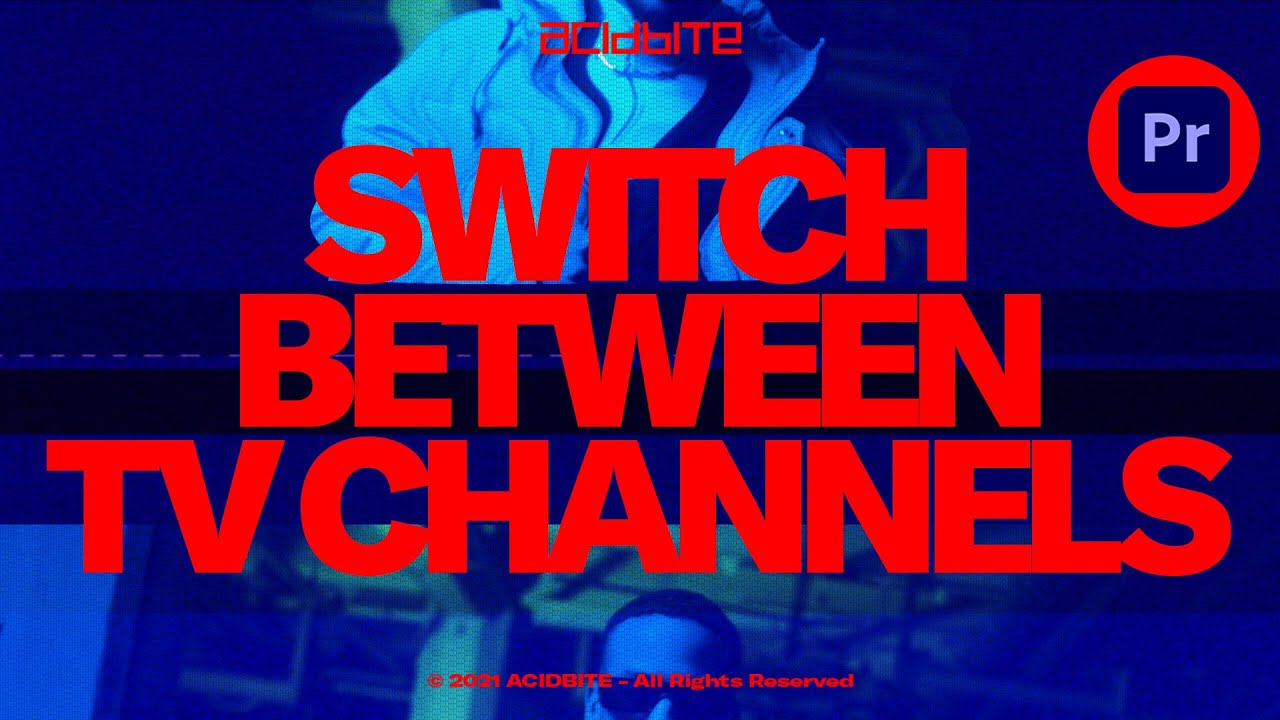 Switch TV Channels Effect! How to use our PRE-BUILT VHS TRANSITIONS ...