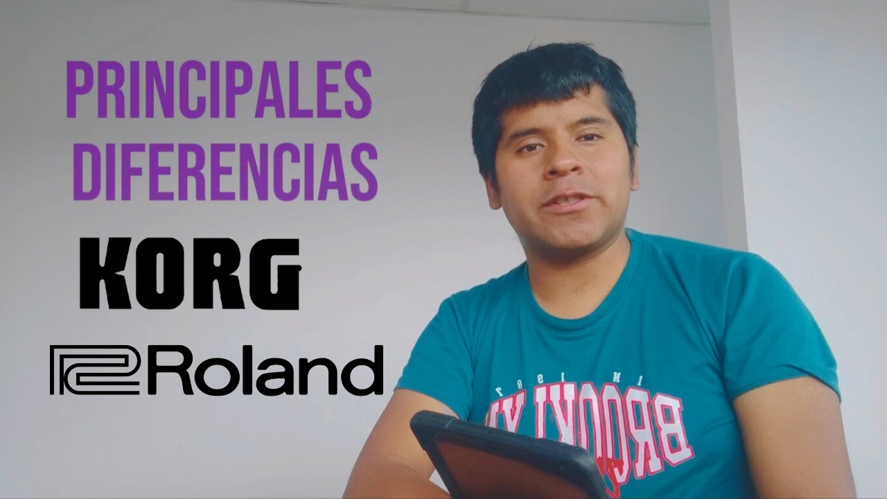 TECLADO KORG VS ROLAND - YouTube